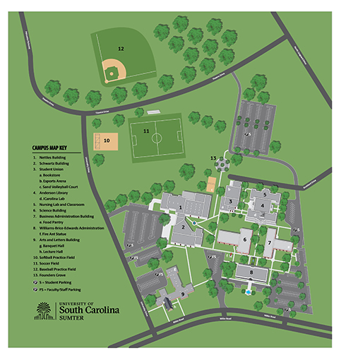 Our Location - USC Sumter | University of South Carolina